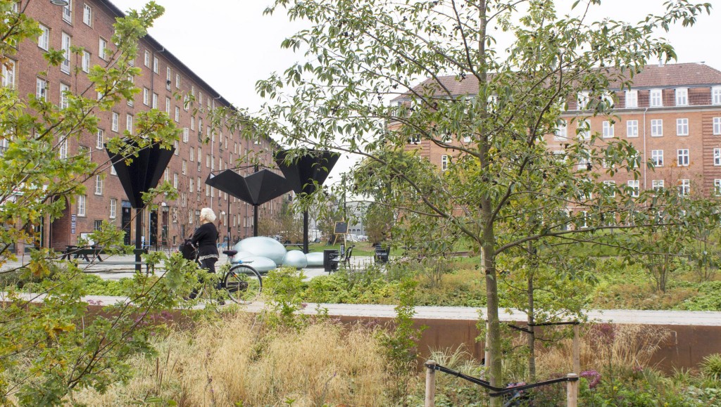 Un square "résilient" à Copenhague - UrbaNews