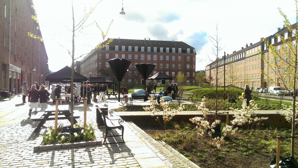 Un square "résilient" à Copenhague - UrbaNews