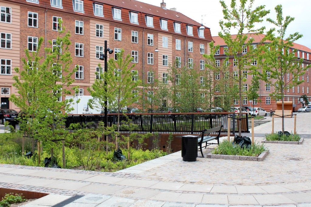 Un square "résilient" à Copenhague - UrbaNews